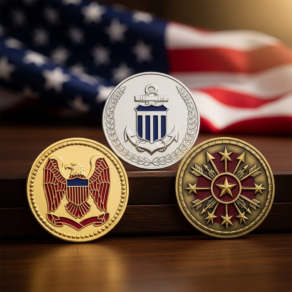 United States Patriot Coins — Custom Military Challenge Coins